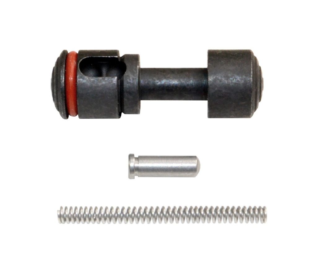 Push Button Safety for 223/308 with Pin and Spring, Black Carbon Steel ...