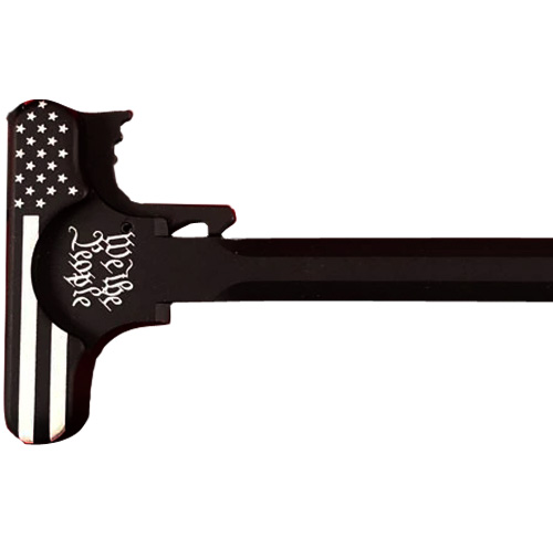 AR-15 Laser Engraved Charging Handle – WE the PEOPLE FLAG – Rockfire ...
