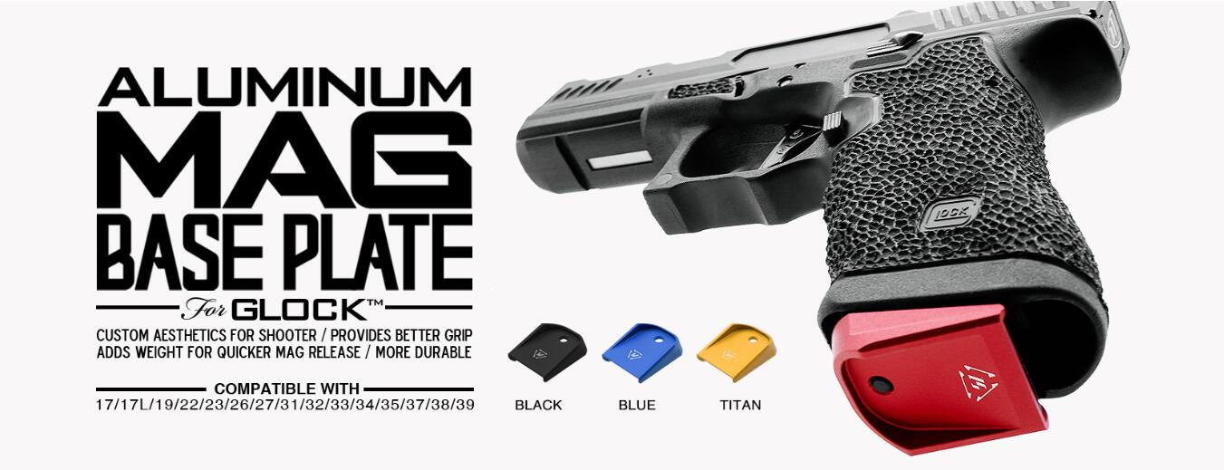 Strike Industries – Aluminum Base Plate for GLOCK – Rockfire Sports Inc