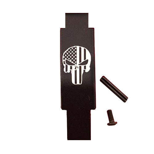 AR-15 Trigger Guard Laser Engraved – SKULL FLAG – Rockfire Sports Inc