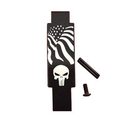 AR-15 Trigger Guard Laser Engraved – WAVING FLAG SKULL – Rockfire ...