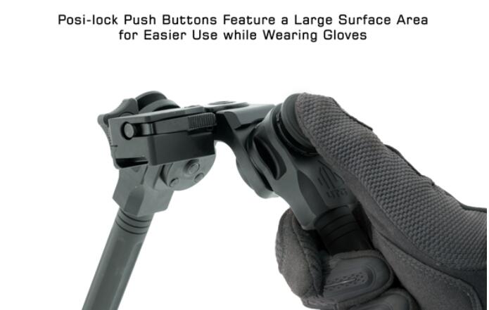 UTG® Over Bore Bipod, 7″-11″ Center Height, Picatinny – Rockfire Sports Inc