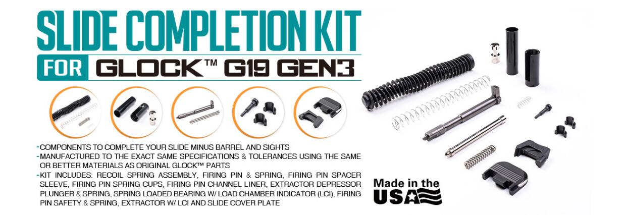 Strike Industries Slide Completion Kit For GLOCK™ GEN3 G17 or G19 ...