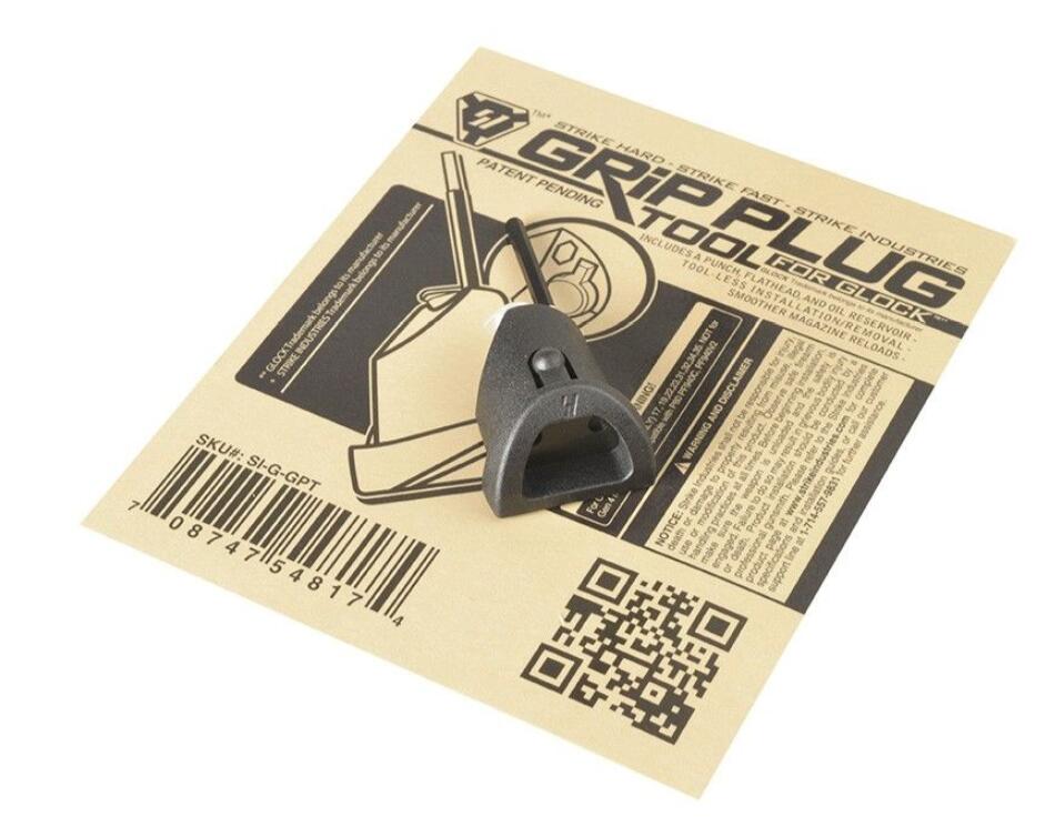 Strike Industries – Grip Plug Tool For GLOCK™ for GEN3 or GEN4 & 5 ...