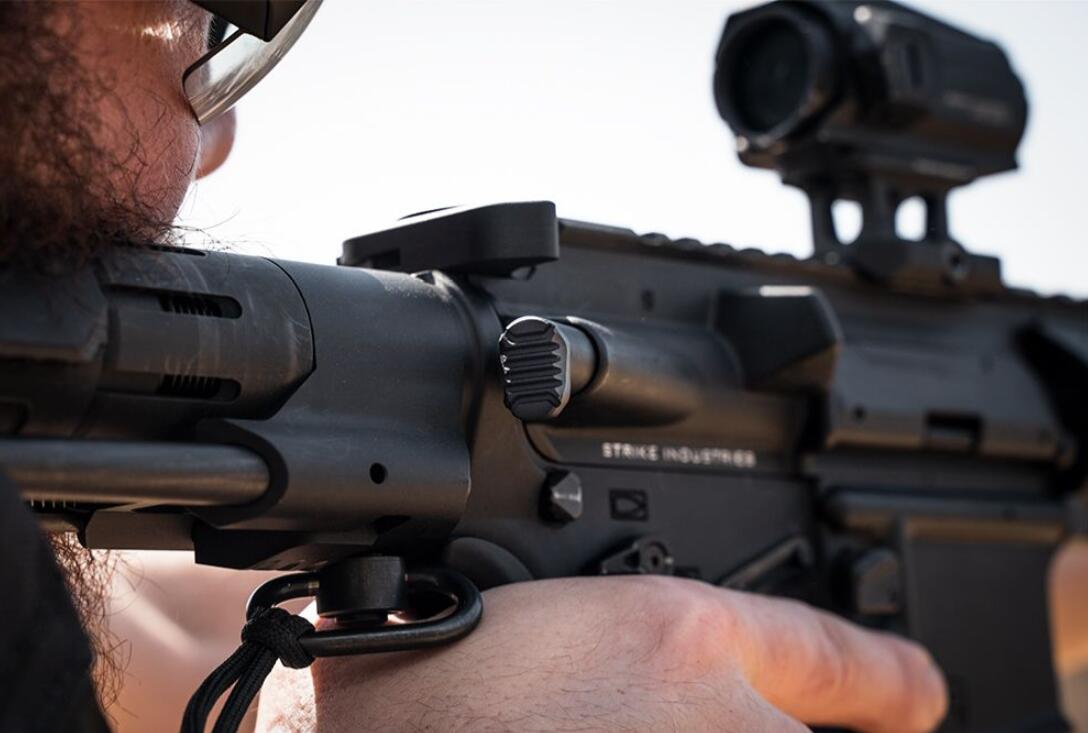 Strike Industries AR Extended Forward Assist – 4 Colors – Rockfire ...
