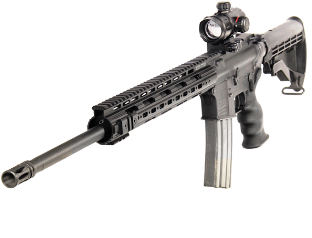 UTG PRO® AR-15 Rifle Length Super Slim Free Float Handguard – Rockfire ...