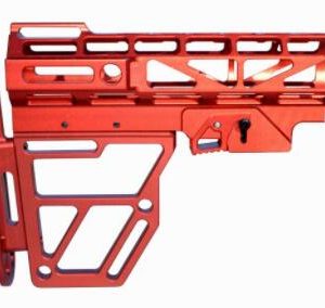 AR-15 Skeletonized Mil-Spec Aluminum Stock – 6 Colors – Rockfire Sports Inc