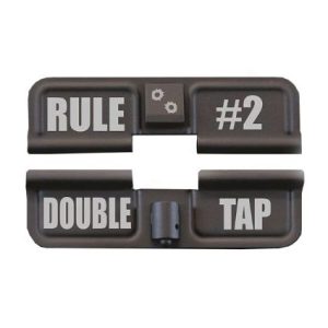 AR-15 Ejection Port Laser Engraved – RULE #2 DOUBLE TAP – Rockfire ...