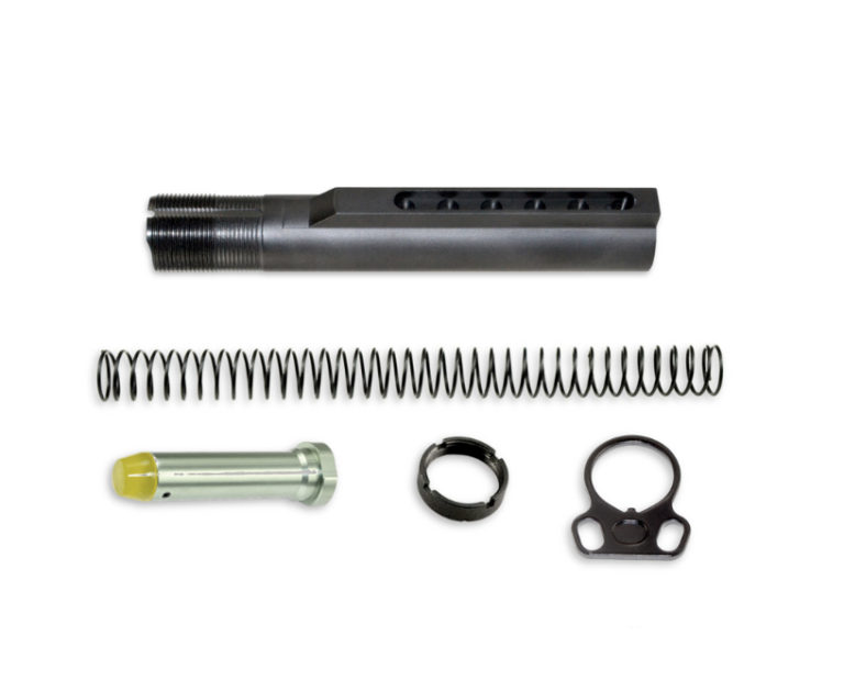 AR-15 Mil-Spec Buffer Tube Kit w/Dual Sling Loop End Plate – Rockfire ...