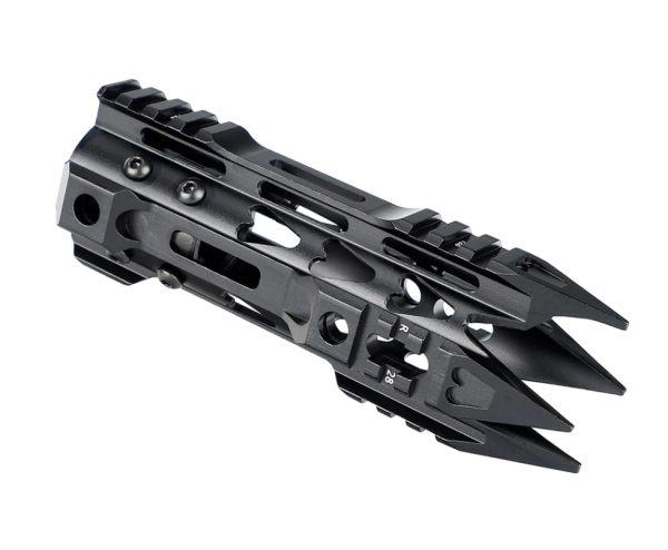 AR-15 Zombie Slayer Free Float M-LOK Handguard (Available Lengths: 5 ...